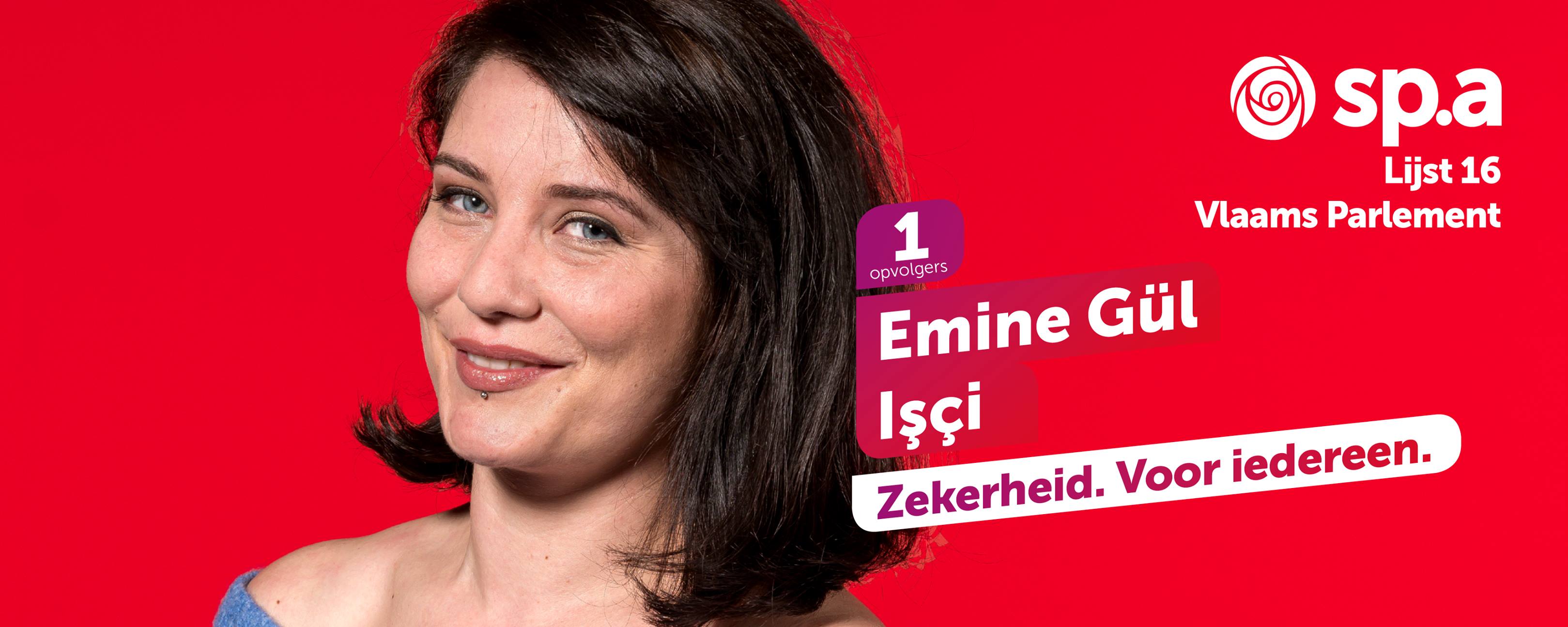 SP.A’DAN EMİNE GÜL İSCİ HİZMET İCİN BENDE VARIM DEDİ - AvrupaPress